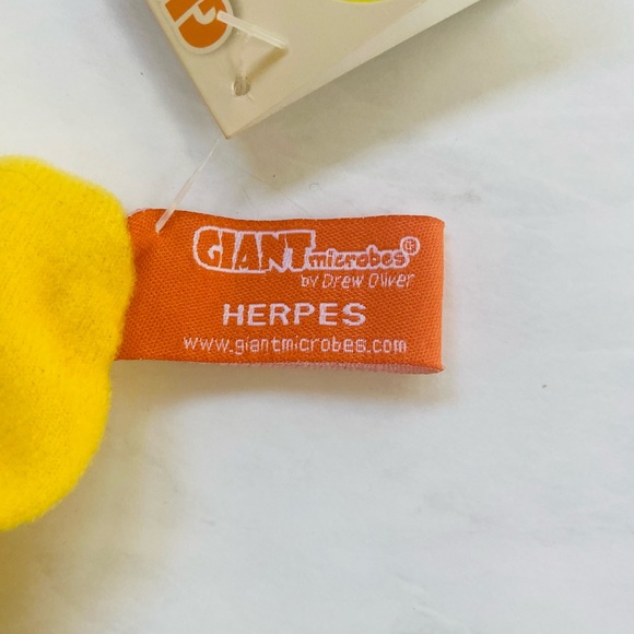 Giant Microbes | Toys | 4 Items 25 Giant Microbes Herpes Plush Toy ...